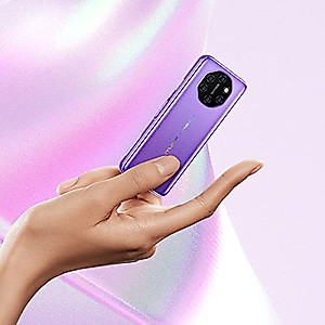 Soyes S10I Unlocked Mini 4G Android Smart Phone 3.5" Dual Sim Ultra Thin Card Student Palm Cellphone Google Play Whatsapp Face Fingerprint 2050mAh Global Version (Star Purple, 3GB+64GB)