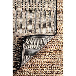 nuLOOM Morgan Modern Moroccan Indoor/Outdoor Area Rug, 7' 10" x 10' 10", Grey