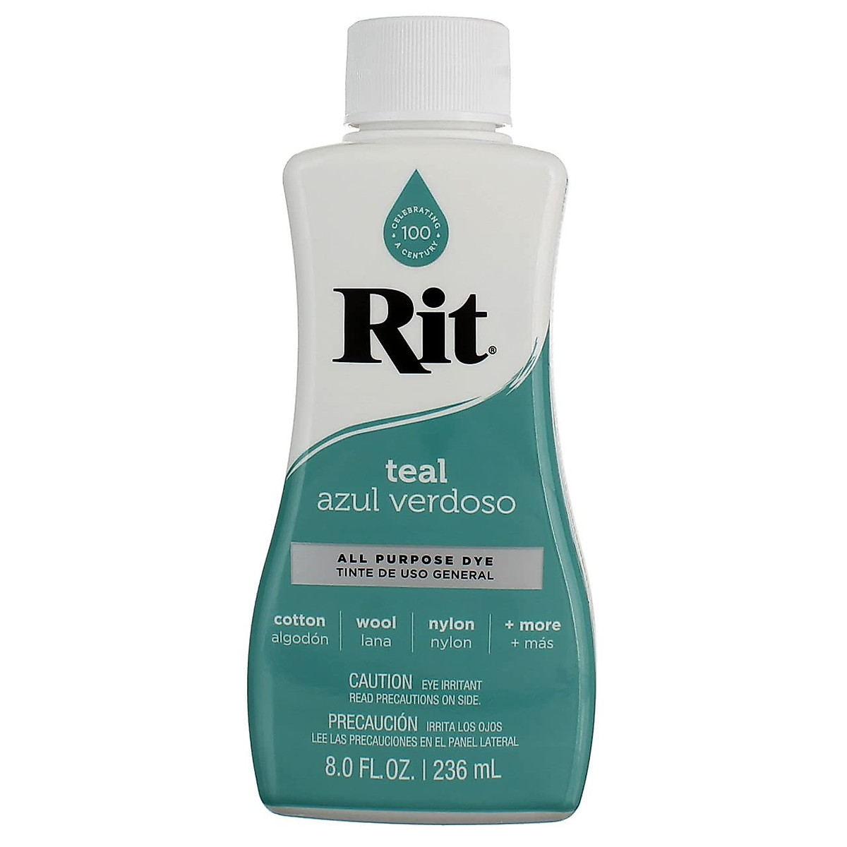Rit Dyes Teal Liquid 8 oz. Bottle [Pack of 4 ]