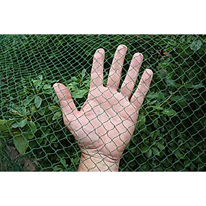 Deer-Terrent Plant Netting Cover- Size 6' X 6' for Shrubs Up to 2.5-3' Tall (6ft x 6ft). Repels Deer from Your Plants. Deer Protection for Plants
