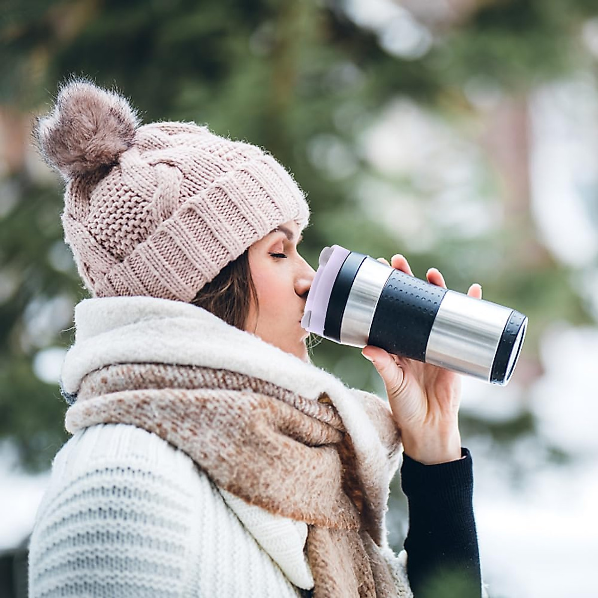 2 Pack Tumbler Lids for Stanley Cup, 40oz Tumbler Cover Spill Proof, Replacement Lid for Stanley Cup Accessory, with 2 Replacement Straws and 2 Straw Cleaning Brushes