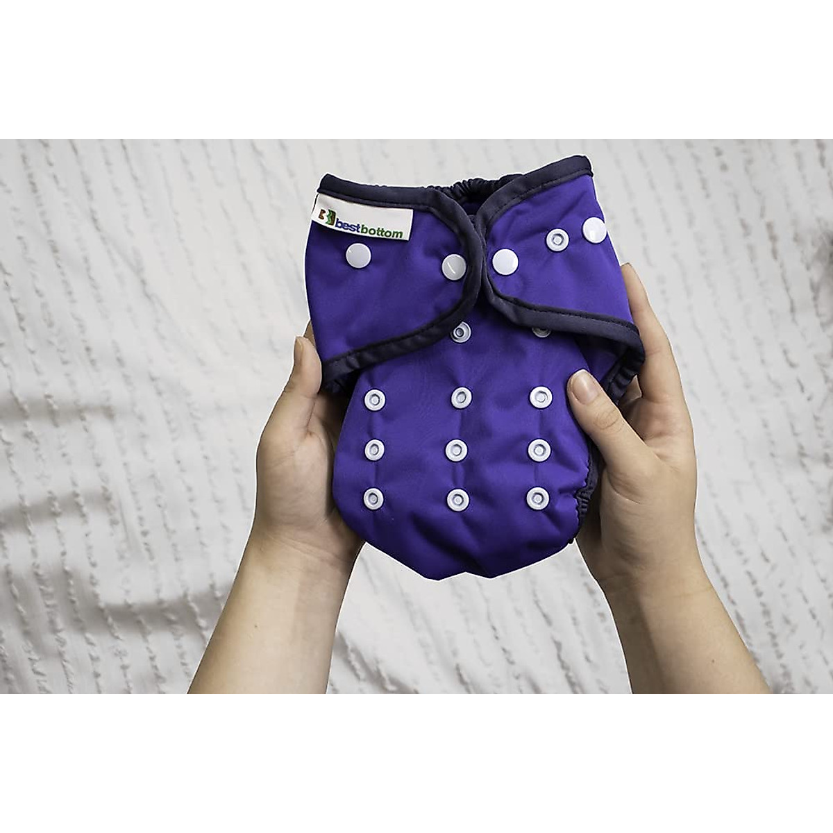 Best Bottom This Little Piggy Cloth Diaper Shell-Snap | Reusable Diapers Shell Made of Durable Waterproof Materials | Eco-Friendly Washable Diapers Saves You Money from Disposable Diapers | PUL Fabric