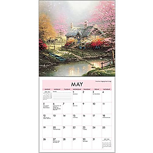 Thomas Kinkade Studios 2024 Mini Wall Calendar