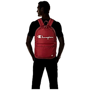 Champion unisex adult Backpacks, Dark Red, One Size US