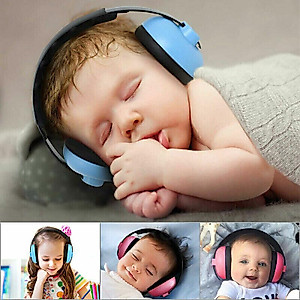 WEISIPU Ear Defenders Kids Children Hearing Protectors Baby Noise Cancelling Ear Muffs (Purple)