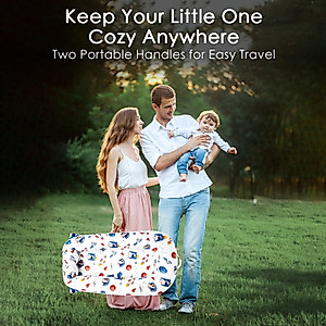 Infant Lounger Baby Nest Replacement Cover | Hypoallergenic | Premium | [Fits Dockatot Deluxe+] (Cover Only) (Driver Dinos)