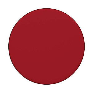 Simple Solid Color Chic Matte Red Design PopSockets Swappable PopGrip