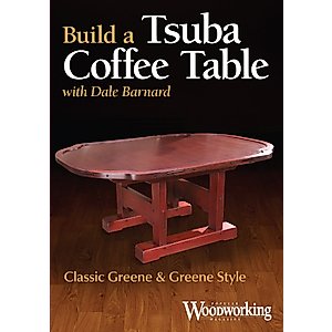 Build a Tsuba Coffee Table: Classic Greene & Greene Style