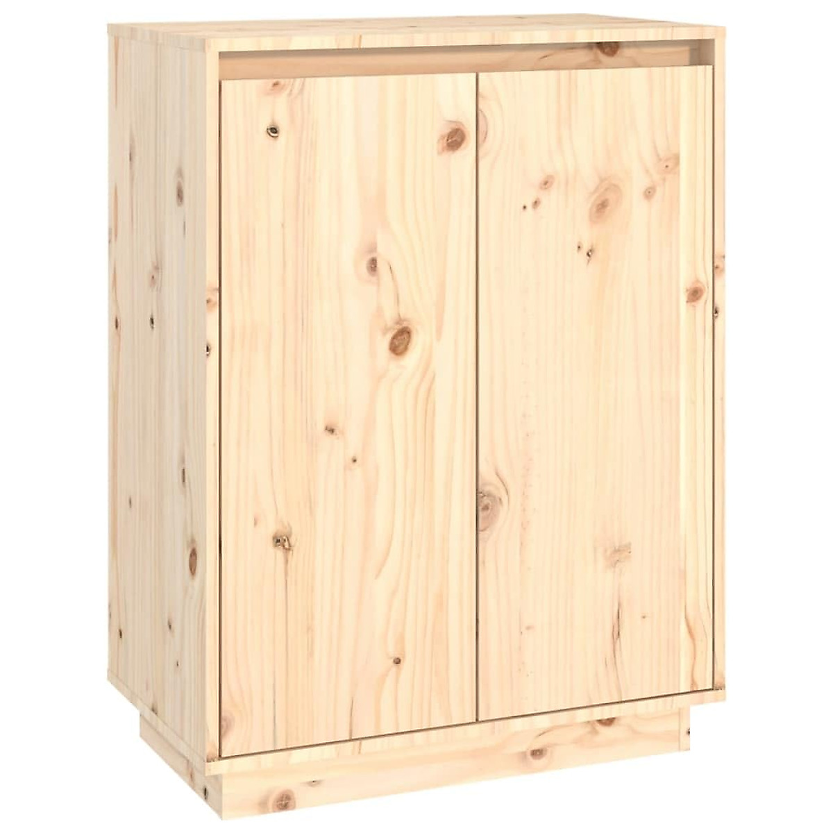 VRAXO Shoe Cabinet 23.6"x13.8"x31.5" Solid Wood Pine,Shoe Racks & Organizers-31.79lbs