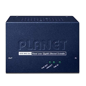 Planet Technology USA POE-E201 IEEE802.3at High Power POE Repeater (Extender)