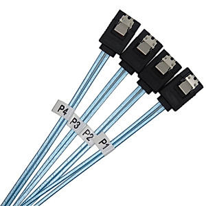 CableDeconn High Speed 6Gbps 4pcs/set Sata Cable Sas Cable for Server 1M (H0101)