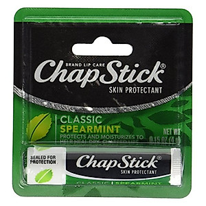 ChapStick Skin Protectant, Classic Spearmint 0.15 oz (Pack of 3)