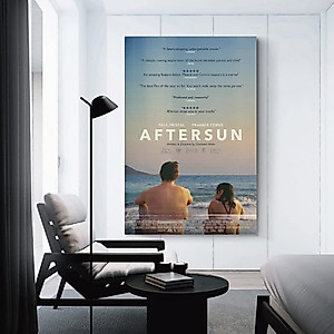 Movie Poster Canvas Wall Art Film Poster Aftersun Room Decor Home Decor 08x12inch(20x30cm) Unframe-Style