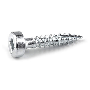 Kreg SPS-F075-500 Zinc Pocket Screws, 3/4 Inch #6 Fine Thread, Pan Head (500 Count)