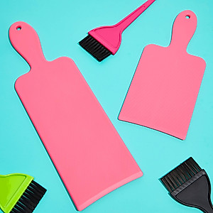 Glamlily Balayage Board Set for Hair Bleach, 2 Sizes (Pink, 2 Pieces)
