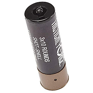 Elite Force unisex adult 30-Round Tri-Shot Shells (6 Pack) Airsoft Magazine, Black, One Size US