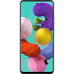 Samsung Galaxy A51 5G | A516U | 128GB | Single SIM | GSM Unlocked | Android Smartphone | Black (Renewed)