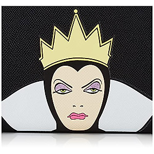 Disney Snow White Evil Queen Zip Around Clutch Purse