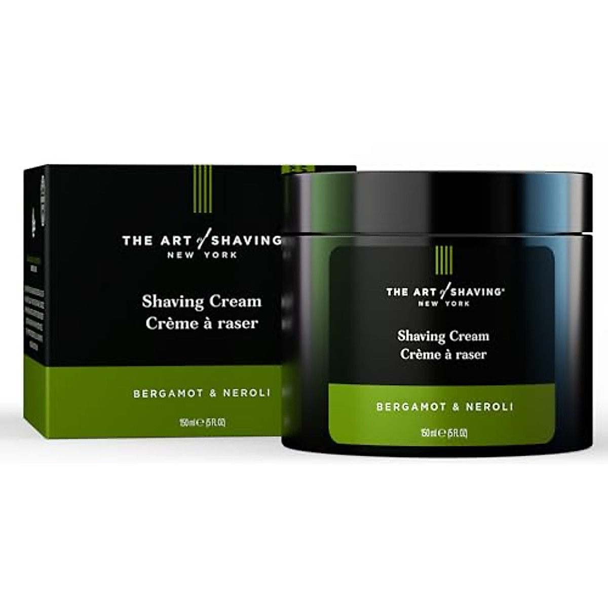 The Art of Shaving Bergamot & Neroli Shaving Cream for Men – Protects Against Irritation and Razor Burn – Hydrates and Nourishes Dry Skin – Clinically Tested for Sensitive Skin – 5 oz