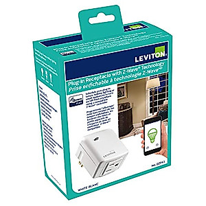 Leviton R51-DZPA1-1RW Module Appliance Plug-in, Clear