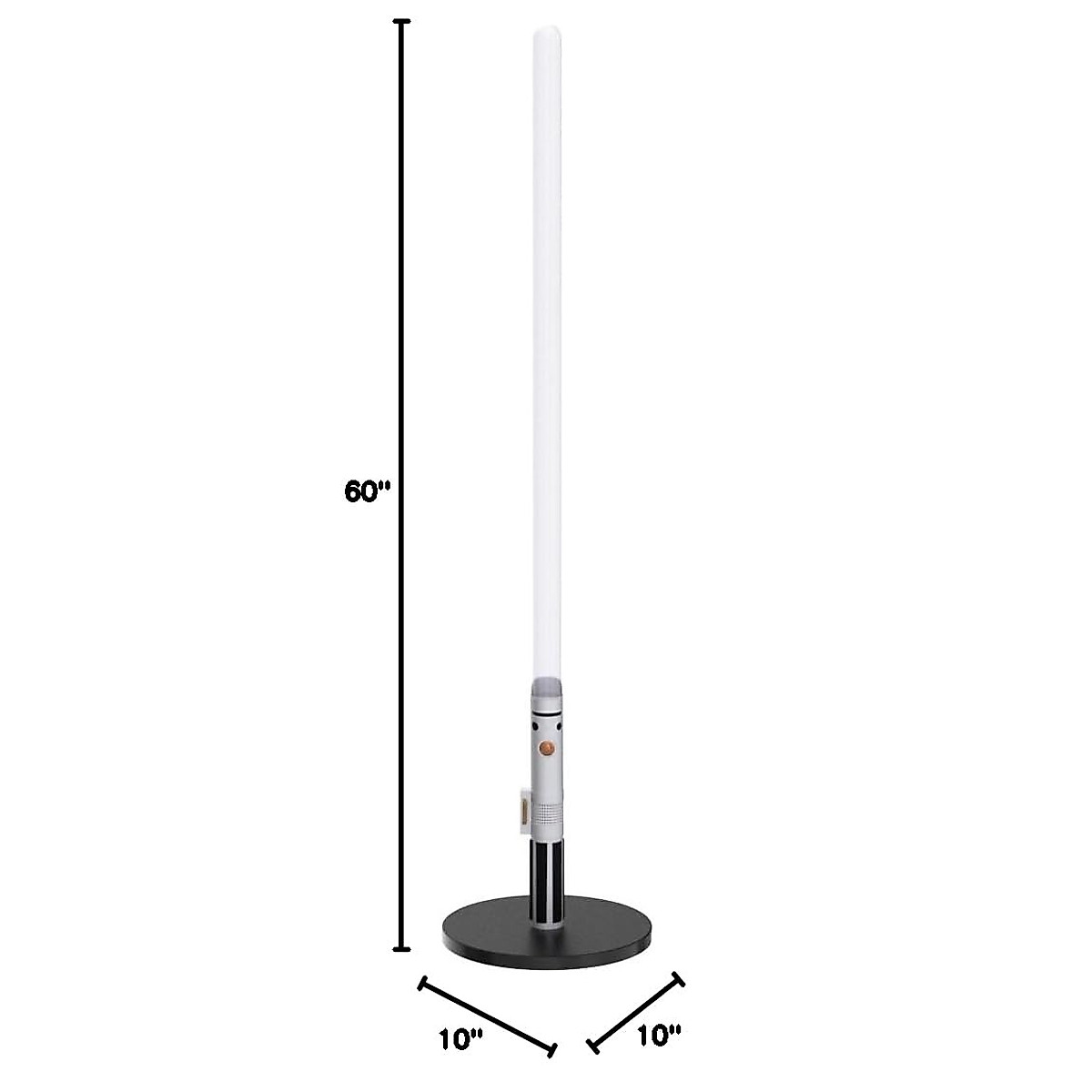 Star Wars Luke Skywalker Lightsaber Floor Lamp | Mood Light | 5-Feet Tall
