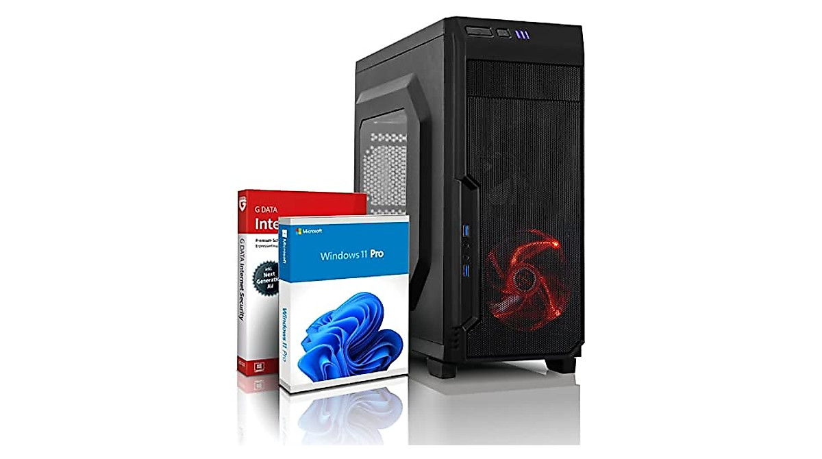 shinobee Ryzen7 4700G Gaming PC – 16GB, SSD, Win 11 Pro