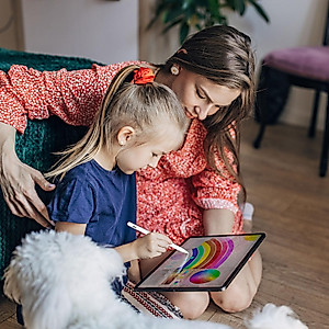 Stylus Pen for iPad Pencil 2nd Generation 5-10Mins Fast Charging, Stylus Pen Compatible with iPad 2018-2023 iPad Drawing Writing, Anti-Palm Mis-Touch, Tilt Sensitivity, Magnetic Design