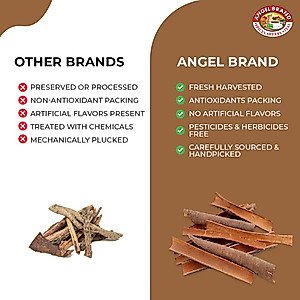 Angel Brand Mauby Bark 0.75 oz Pouch Pack of 3 - Mauby Sourced from Finest Botanical Sources - Unique Blend of Bitter & Sweet Notes - Perfect for Crafting Traditional Mauby Drink, Sodas & Cocktails