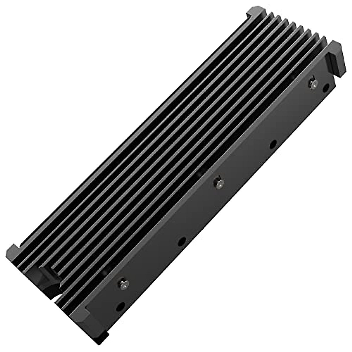 M.2 PS5 SSD NVMe Heatsink for Samsung 990 980 Pro 970 EVO Plus SN570 SN750 SN850 Firecuda 530 NVME or SATA m2 2280 SSD Cooling Heatsink, Black