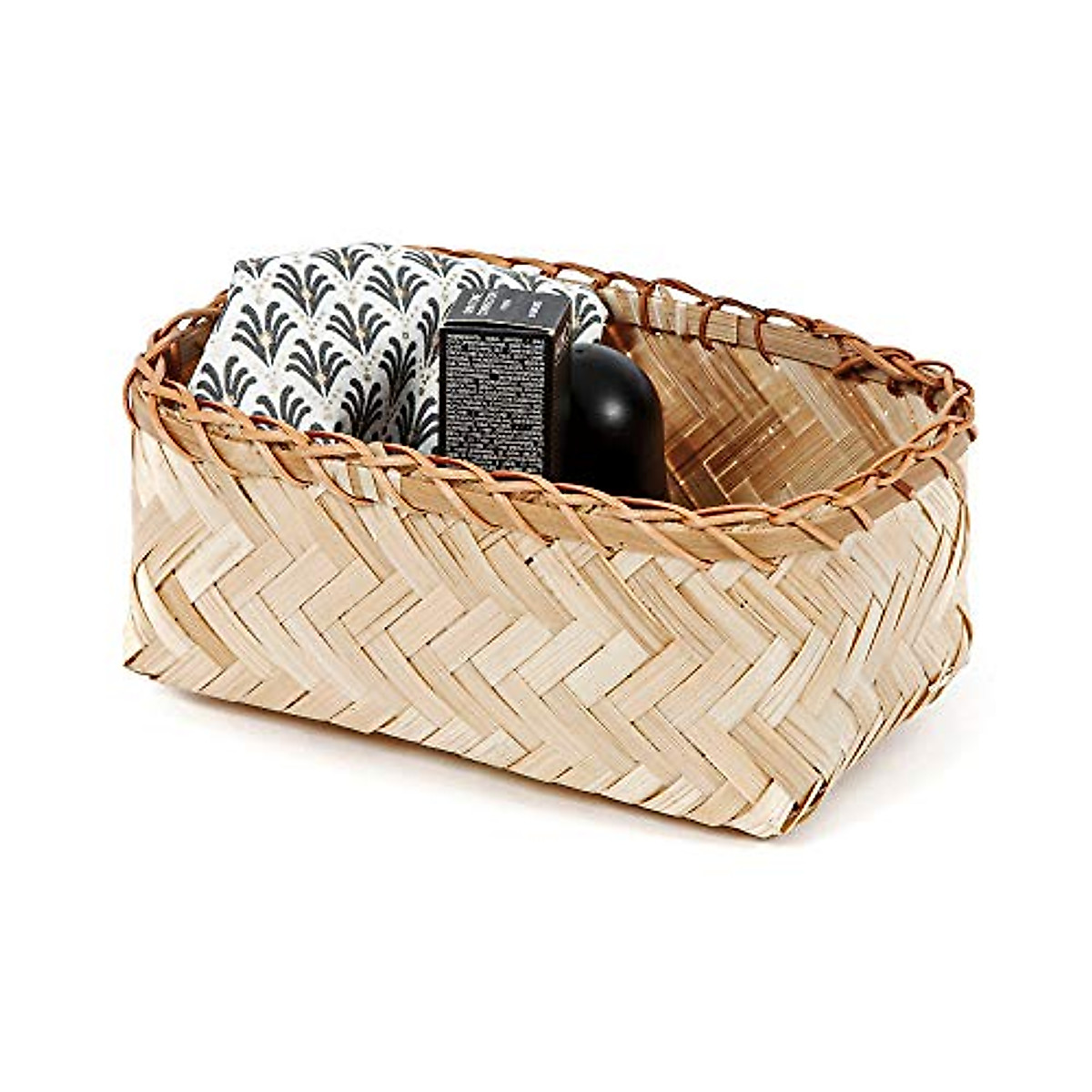 Compactor Bamboo Halong Basket, Natural, Medium