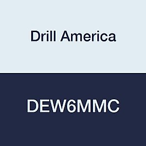 Drill America DEW6MMC Keyway Broach with Shim, 6.00 mm