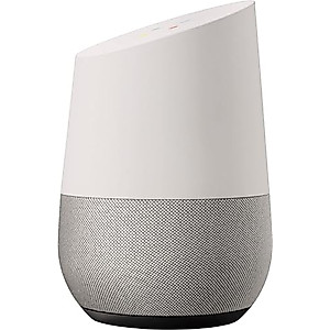 Google Home White Slate One Size Smart Speaker Google Assistant