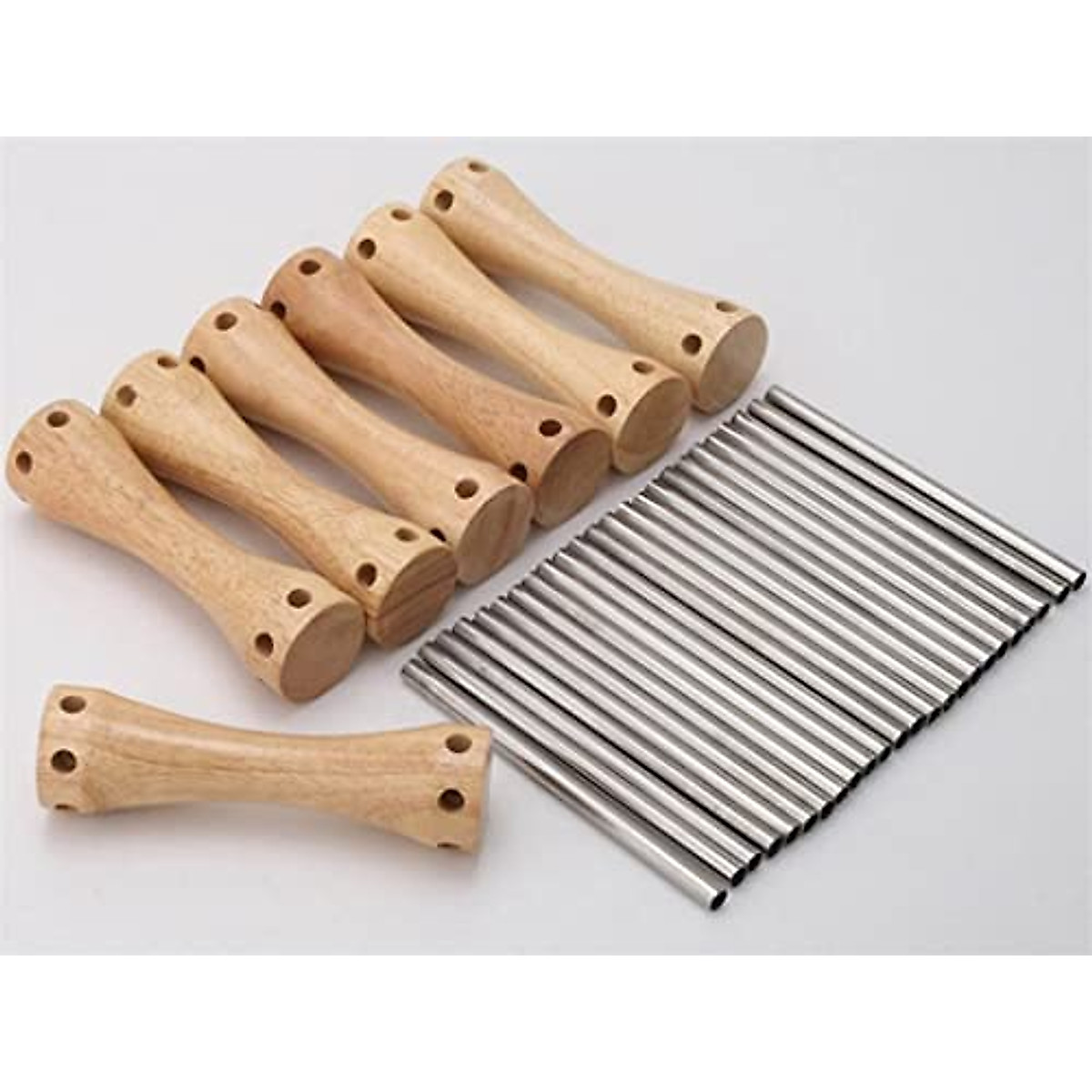 DOUBA DIY Wooden Metal Wine Rack, Transforming Bottle Rack, Kitchen Bar Assembly Wine Rack Wine Set