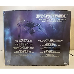 Star Trek: The Motion Pictures Collection (Motion Picture/ Wrath of Khan/ Search for Spock/ Voyage Home/ Final Frontier/ Undiscovered Country/ Generations/ First Contact/ Insurrection/ Nemesis)