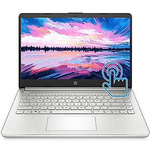 HP Pavalion Laptop, 14" HD Touchscreen, Intel Core i3-1115G4 Processor, Micro-Edge, Thin & Portable, Micro-Edge & Anti-Glare Screen, Long Battery Life, Windows 11 (16GB RAM | 1TB SSD)