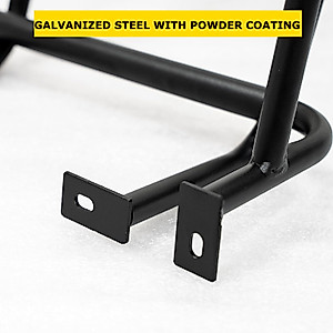 TMEE Hay Feeder Goat Rack Horse Sheep Wall Mount Feeder Heavy Duty Galvanized Steel Hay Basket for Cattle Cows Livestock in Farm