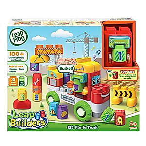 LeapFrog LeapBuilders 123 Fix-It Truck, Multicolor