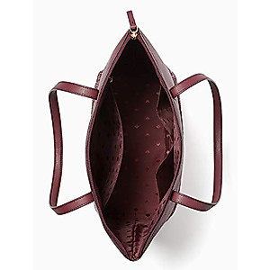 Kate Spade New York Penny Greta Court Tote Bag (Cherrywood)