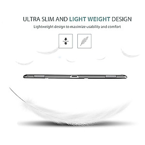 ProCase Smart Case for iPad Pro 12.9 1st and 2nd Generation (2015 and 2017 Model), Stand Cover Support Auto Sleep/Wake -Black