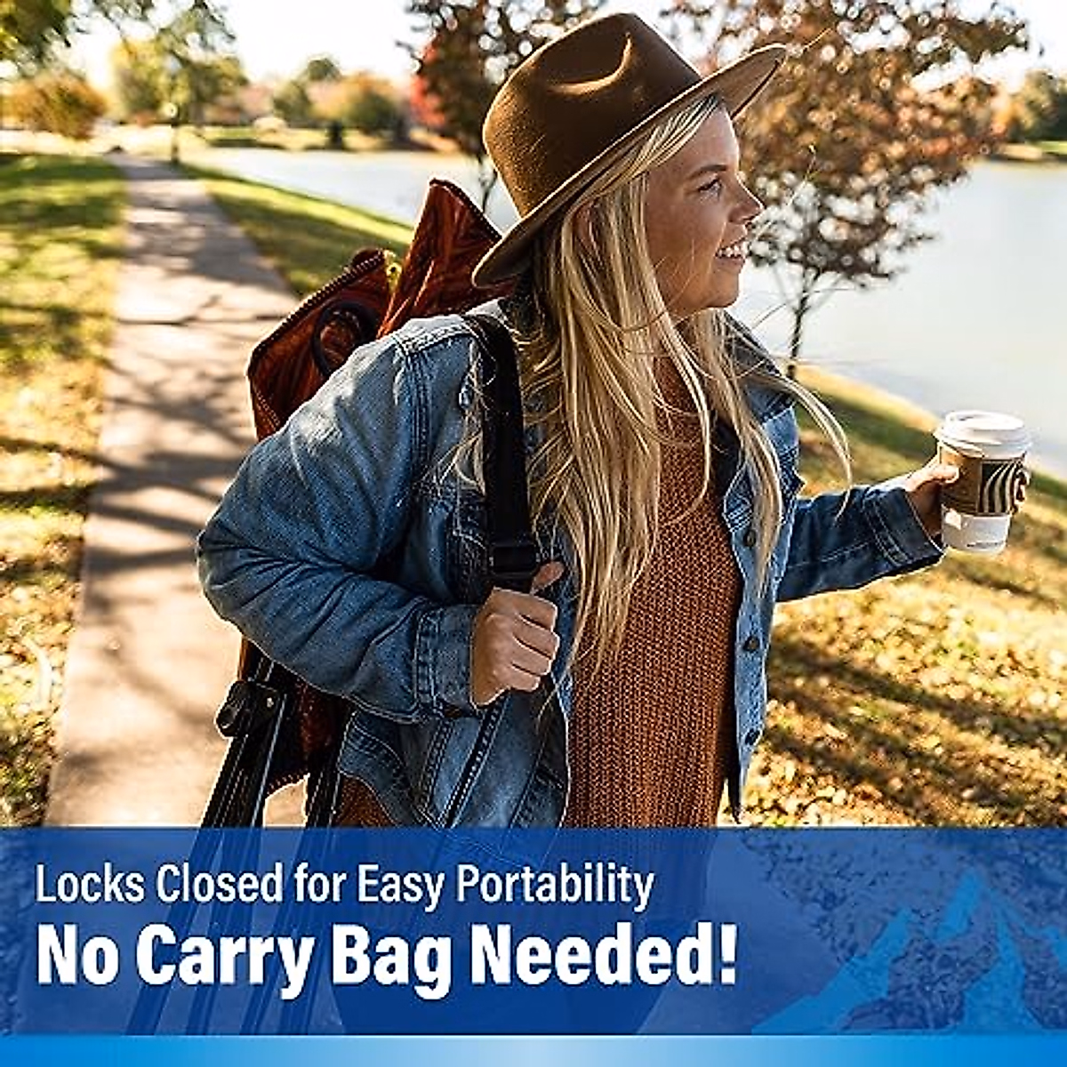 Kijaro Dual Lock Portable Camping Chairs - Enjoy the Outdoors with a Versatile Folding Chair, Sports Chair, Outdoor Chair & Lawn Chair - Dual Lock Feature Locks Position – Kawachi Purple