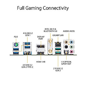 ASUS AM4 TUF Gaming X570-Plus (Wi-Fi) AM4 Zen 3 Ryzen 5000 & 3rd Gen Ryzen ATX Motherboard with PCIe 4.0, Dual M.2, 12+2 with Dr. MOS Power Stage