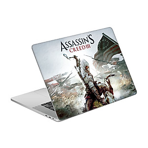 Head Case Designs Officially Licensed Assassin's Creed Game Cover III Graphics Vinyl Sticker Skin Decal Cover Compatible with MacBook Pro 16" A2141