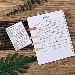 Mr. Pen- Holy Bible Study Sticky Notes, 225 pcs, Vintage Colors, Sticky Note Tabs, Bible Sticky Notes, Sticky Note Set, Bible Notes, Bible Study Notes, Sticky Notes for Bible Note Taking Supplies