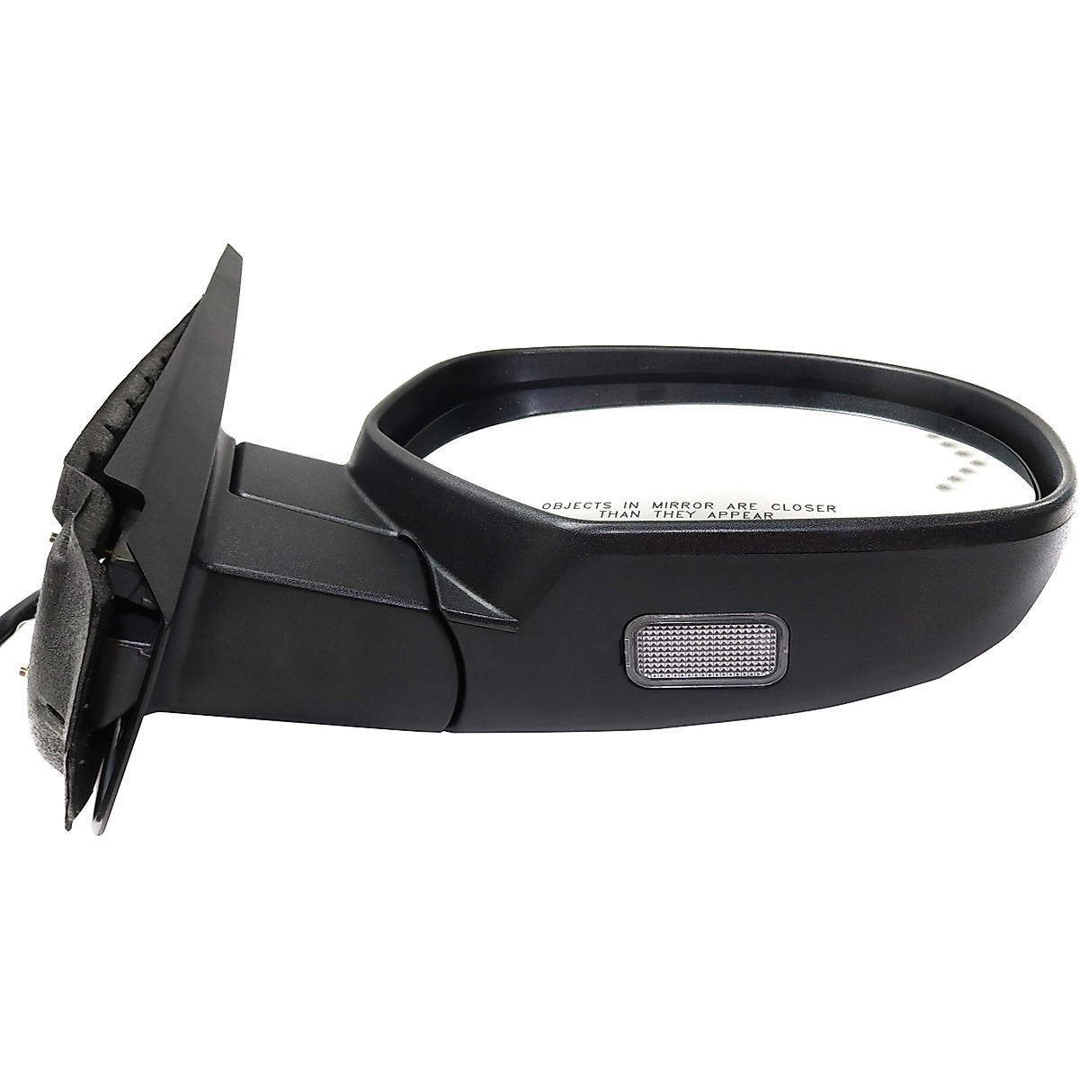 Kool Vue Left & Right Power Heated Mirrors for Chevrolet Silverado 1500 Cadillac Escalade 2009-2014 Power Fold With Signal Light, Memory & Puddle Lamp Chrome without Marker Light; without Spotlight