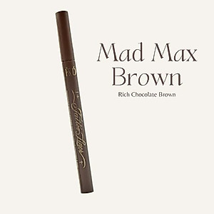 Kat Von D KVD Beauty Tattoo Liner Duo Waterproof Liquid Eyeliner Holiday Gift Set:: Tattoo Liner Vegan Waterproof Liquid Eyeliners in Trooper Black and Mad Max Brown