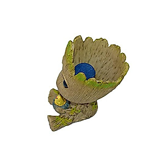 TEEMO Aquarium Groot Air Bubbler Decorations, Air Bubbler Decorations for Fish Tank.(Large Size 3.75'x5.7'x3.5')