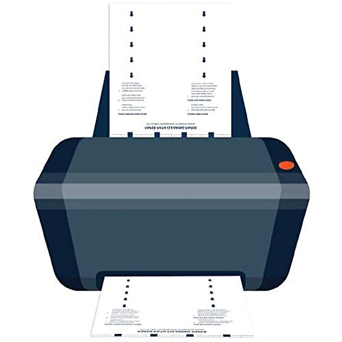 Laser & Inkjet Printer Cleaning Sheet (8.5 x 11) 10 Sheets