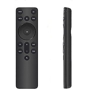 New Bluetooth Replacement Remote fit for Vizio 2.1 5.1 Home Theater Sound Bar, Vizio M, V, P-Series Home Audio Sound System, Vizio Channel Soundbar System with Subwoofer