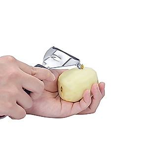 HIC Kitchen Bar Tool, Bottle Opener, Can Punch and Citrus Peeler, Japanese Stainless Steel, BPA Free