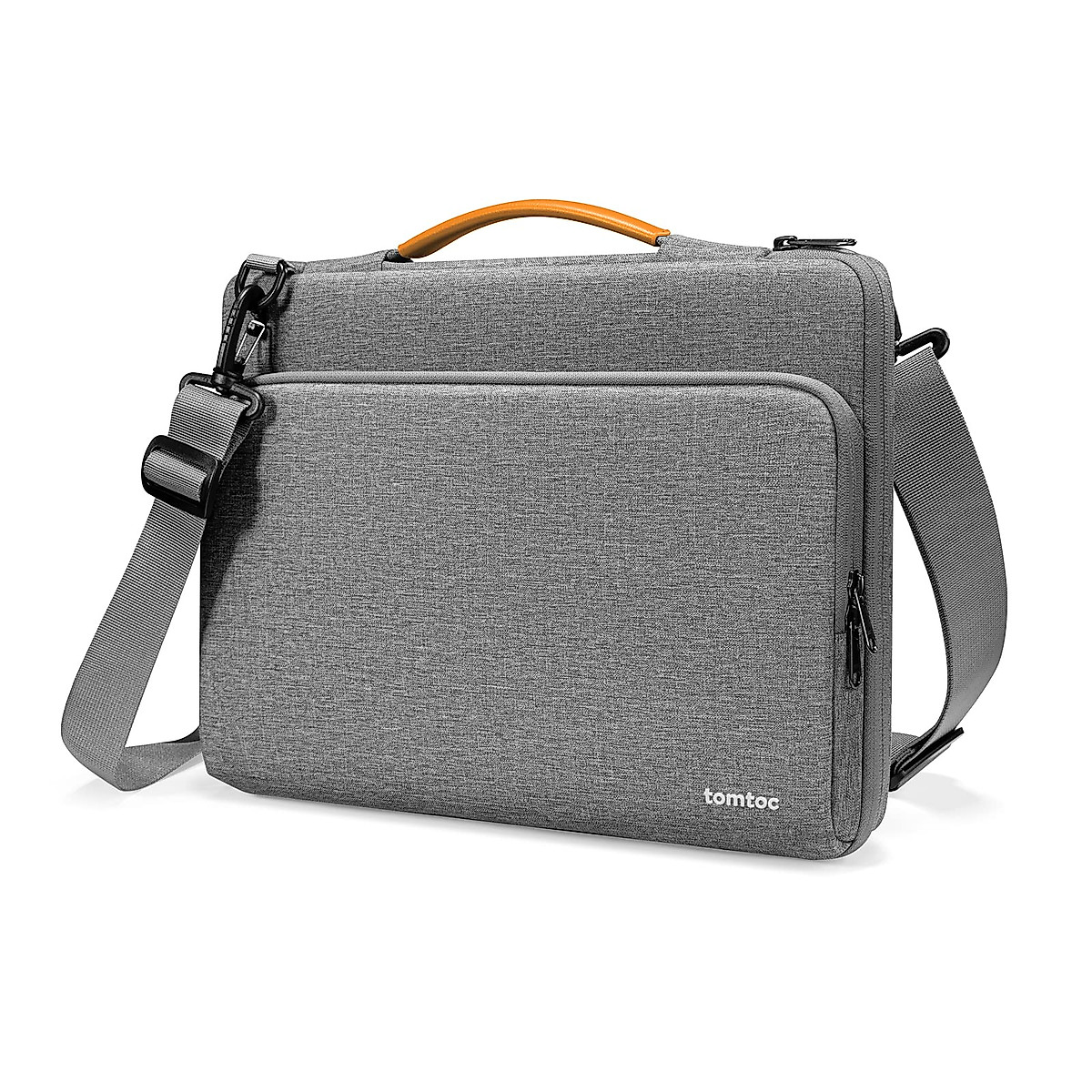 tomtoc 360 Protective Laptop Shoulder Bag for 13-inch 2025 MacBook Air M4/A3240, M3/A3113, M2/A2681, M1/A2337, MacBook Pro M2/A2686 M1/A2338, Water-Resistant Laptop Accessory Carrying Case Sleeve